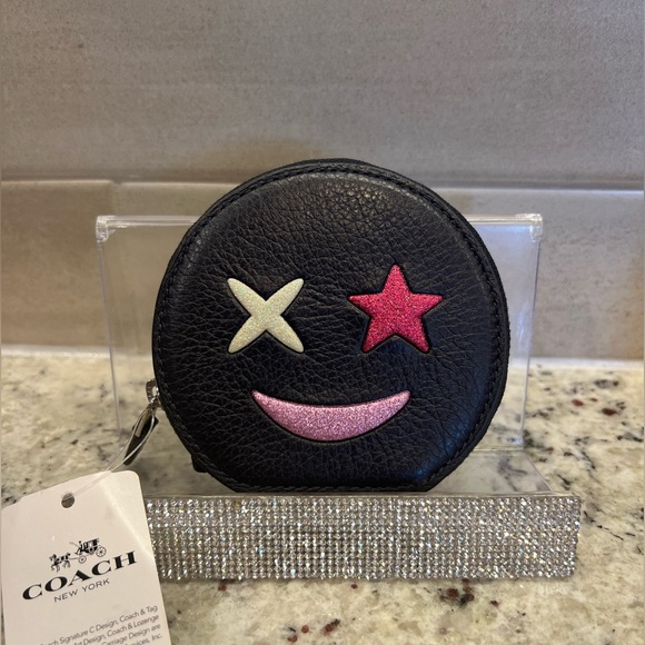 Coach | Bags | Nwt Coach Emoji Coin Case | Poshmark